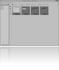 Demo Builder - Tutorial - The Thumbnails View